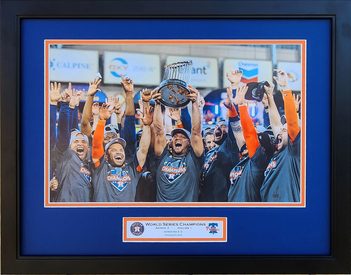 Houston Astros 2022 World Series Champions Custom Framed Picture ...